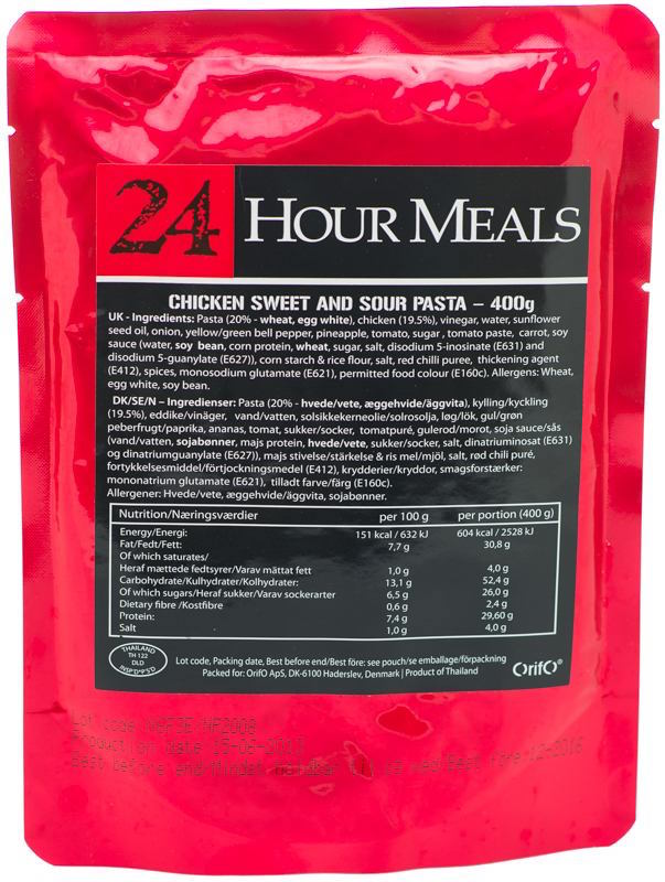 24 Hour Meals Chicken sweet and sour pasta | Ostkustenkajak